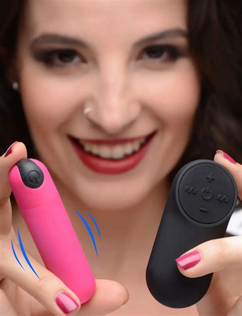 Vibrating Bullet Sex Toy With Remote Control Pink Bullet Bbd Brands