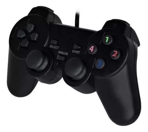 Controlador De Joystick Usb Analógico Dualshock Para Pc Y Portátil