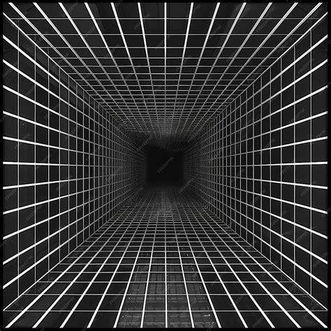Warped Grid Simulation Of An Unoccupied Vacuum Space Premium Ai