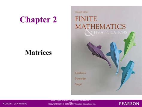 Matrices And System Of Linear Equations Ppt