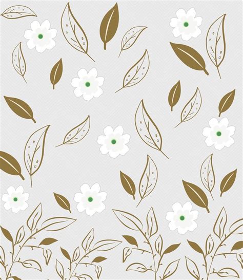 Jasmine Pattern Pattern Soft Colors Jasmine