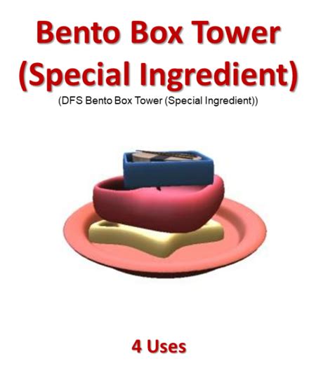 Second Life Marketplace Dfs Bento Box Tower Special Ingredient Dfs
