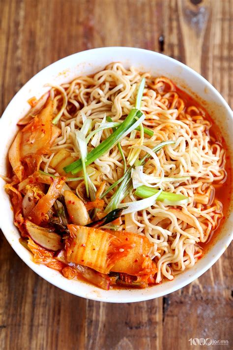 Солонгосын кимчитэй гоймон хийх жор Урлагмн