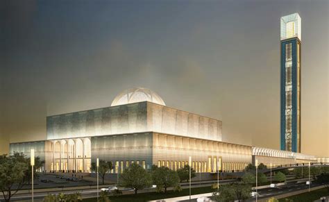 Grand Mosque Algeria Vice Lighting Project USA