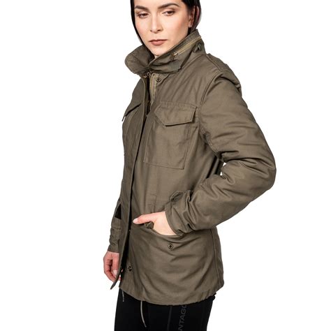 Brandit Womens M65 Standard Jacket Olive Buy Online Military Shop