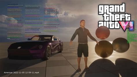 Grand Theft Auto 6 Leaked Gameplay Behind The Scenes YouTube
