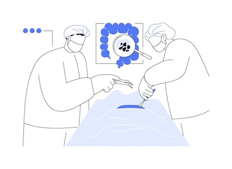 Premium Vector Colon And Rectal Surgery Abstract Concept Vector