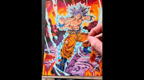 Comment Dessiner Son Goku Ultra Instinct Youtube