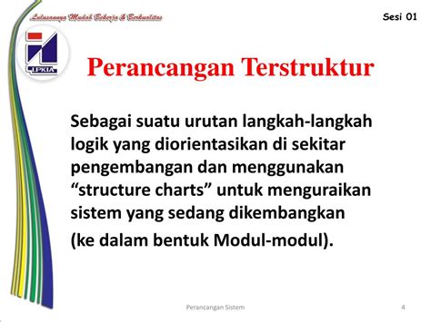 PPT PERANCANGAN SISTEM TERSTRUKTUR PowerPoint Presentation Free Download ID