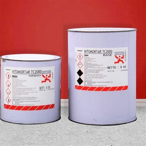 Fosroc Nitomortar Tc2000 Two Component Thixotropic Compound Based On