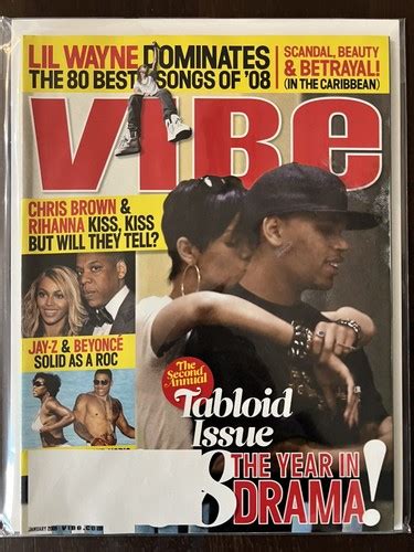 Vibe Magazine Chris Brownrihannalil Waynebeyoncejay Z Lk