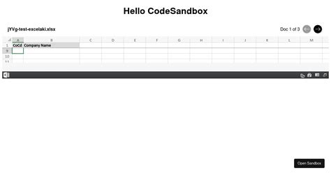 React Doc Viewer Demo Forked Codesandbox