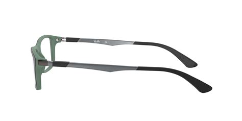 Ray Ban Rx7017 Black On Green Glasses For Unisex Haydenswan Eyecare