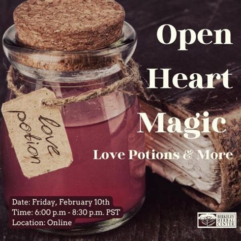 Heart Magic How To Make A Love Potion Berkeley Herbal Center