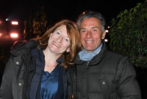 Photo Gérard Holtz et sa femme Muriel Mayette Soirée du 10ème anniversaire de l agence