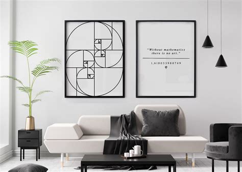 Golden Ratio Svg Vector Decal Spiral Phi Print Cut File Digital