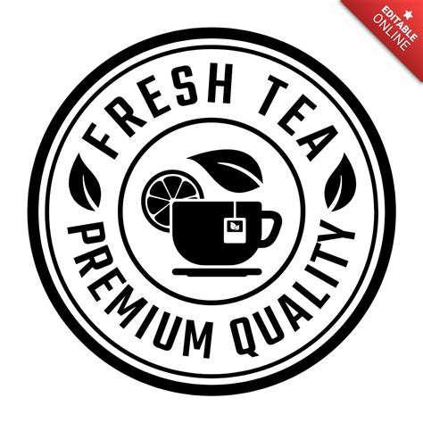 Fresh Tea Logo Design Template Free Design Template