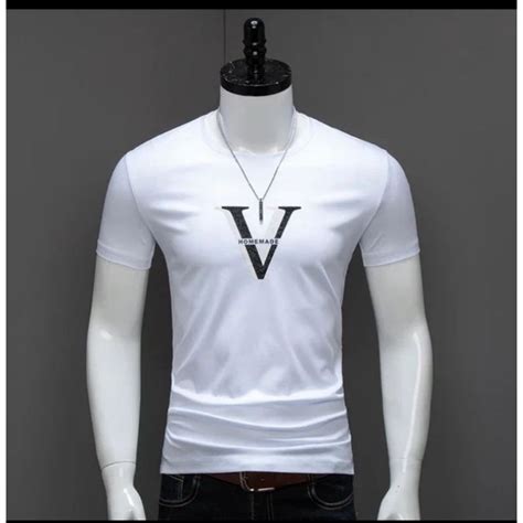Jual Kaos Distro Pria Bahan Spandek Warna Hitam Putih Kaos Dalam Pria