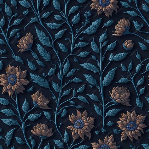 Premium Photo Beautiful Tiling Pattern Ai Generated