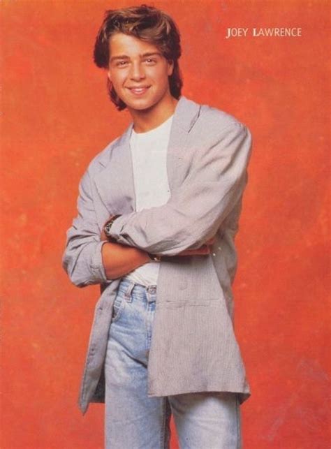 Throwback Photos Of Joey Lawrence From The 1990s Msqdm
