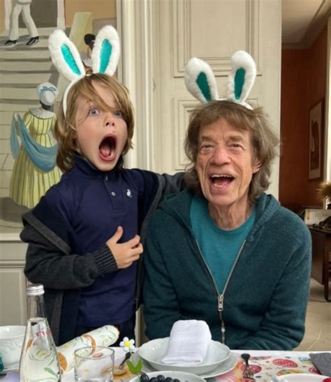 Mick Jagger Rocks His 82nd Birthday With 8 Year Old Son And 38 Year Old Fiancée