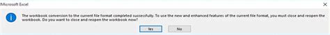 Appendix B Converting An Excel 2003 Workbook Into A 2016 Workbook