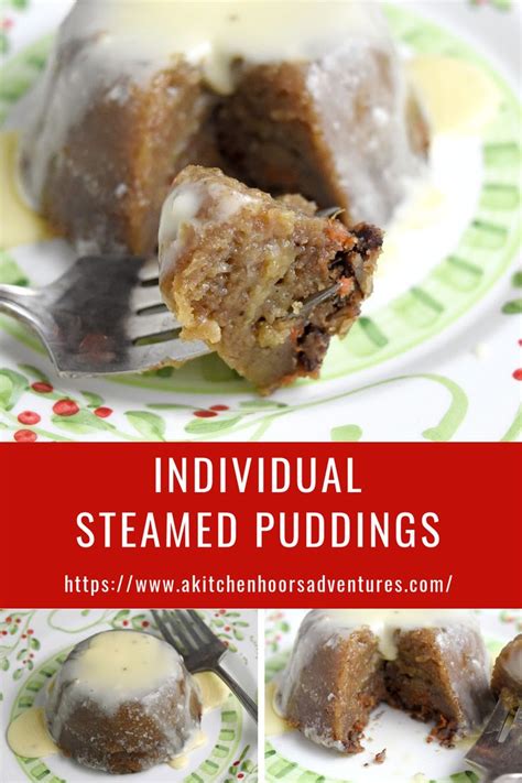 Individual Steamed Puddings British Baking Show Recipes Holiday