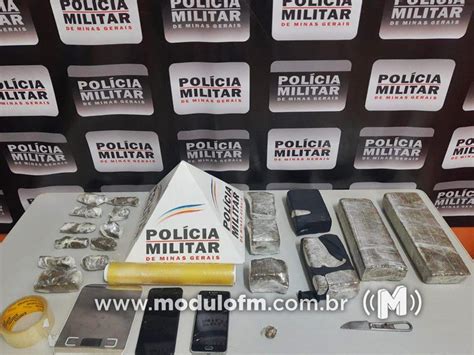 Após Atitude Suspeita Homem é Preso Com Drogas Em Coromandel Módulo Fm
