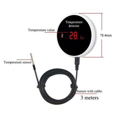 Smart Water Temperature Sensor Temperature Monitor Wifi Mobile App