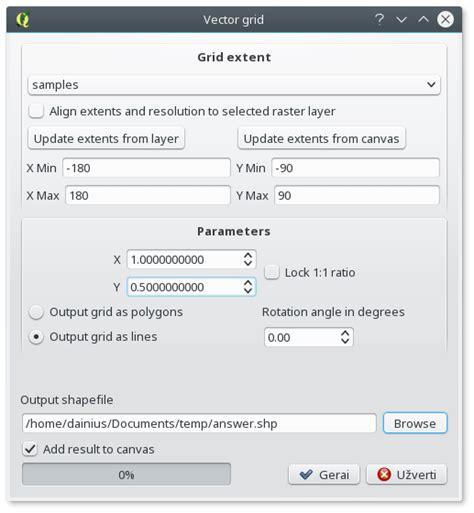 Creating Lat Lon Grid In QGIS Geographic Information Systems Stack Exchange