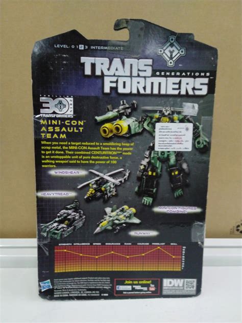 Transformers Generation Idw Mini Con Assault Team Hobbies And Toys Toys