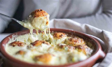 Receta De ñoquis De Papa Gratinados Con Queso Y Salsa Blanca La