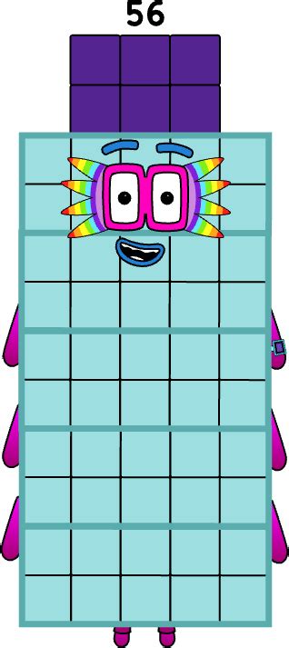 Numberblocks 56 Blocks New 2024 By Jeanpaulfelix On Deviantart