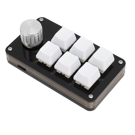 Mini Teclado De 6 Teclas Teclado Mecánico Macro Con Una Mano