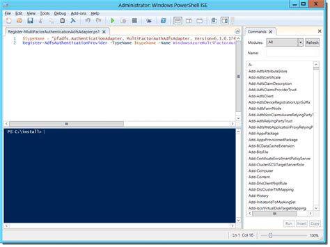 Installing Powershell Integrated Scripting Environment