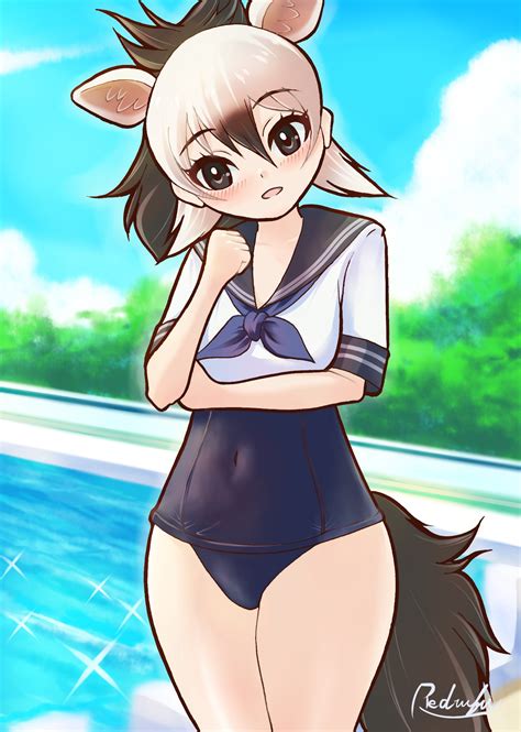 Aardwolf Kemono Friends Drawn By Redrufu Danbooru