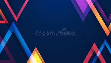 Triangle Overlay Vector Background Stock Illustrations 7659 Triangle