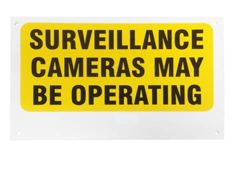Arrowhead CCTV Warning Sign Small Tiger Security