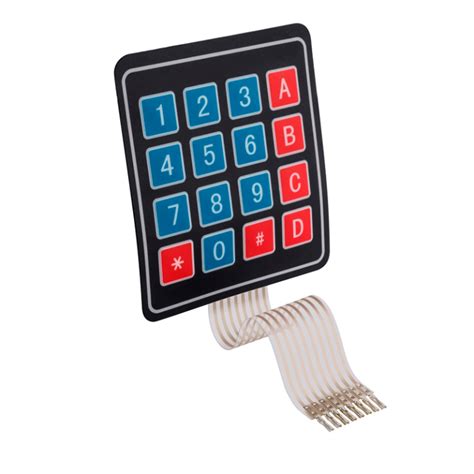 Teclado Matriz 4x4 16 Teclas Para Arduino
