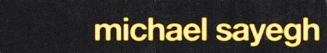 Michael Sayegh Behance