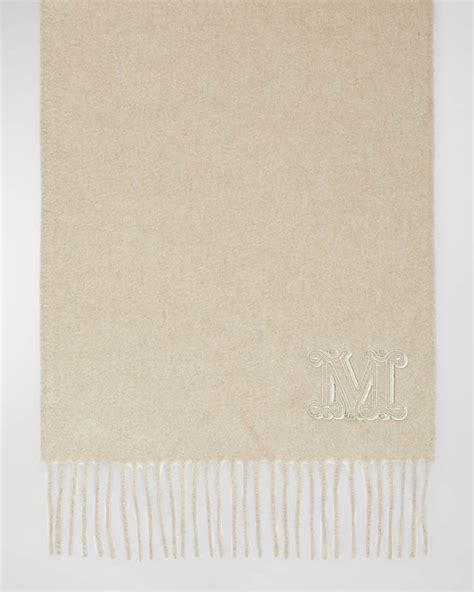Max Mara Ws Dalia Beige Cashmere Stole Neiman Marcus