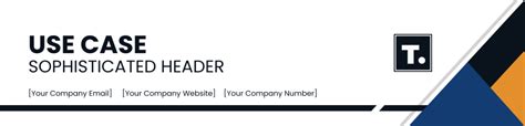 Free Use Case Sophisticated Header Template To Edit Online