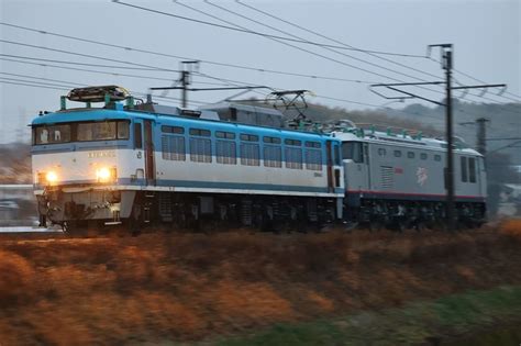 【jr貨】ef510 301がef81 452の牽引で返却 2nd Train鉄道ニュース
