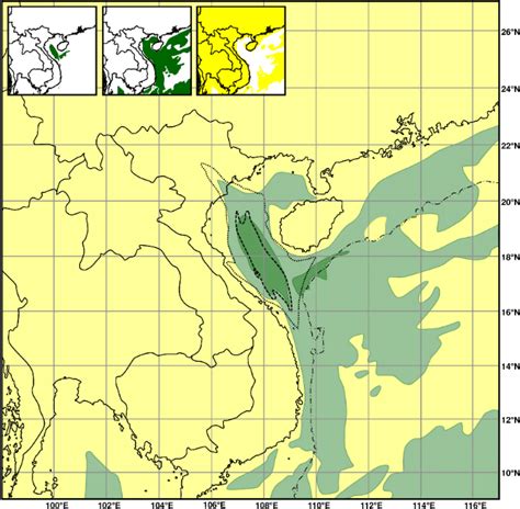 Regions Of Moderate Sedimentation Rates Green And High Sedimentation