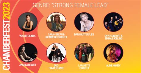 Strong Female Lead 8 Women To Watch For At Chamberfest Chamberfest