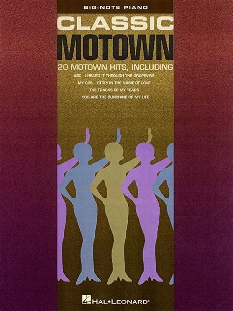 Classic Motown Piano Sheet Music