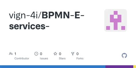 Github Vign I Bpmn E Services