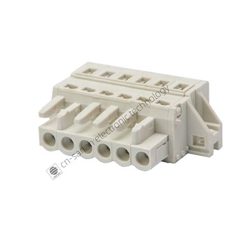 China DIN Rail Panle Mounting Pluggable Terminal Block ရငခသမ