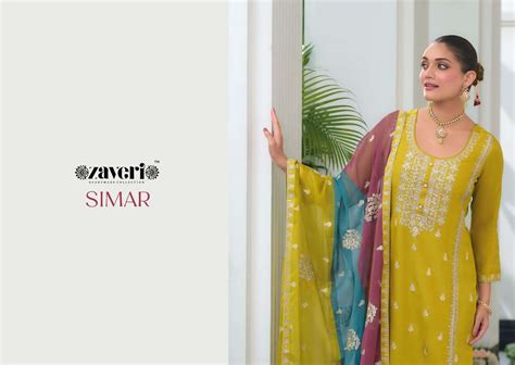 Eba Lifestyle Zaveri Simer 1374 Series Readymade Desigener Suits