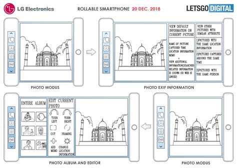 New Lg Patent Shows Rollable Smartphonetablet Concept Notebookcheck